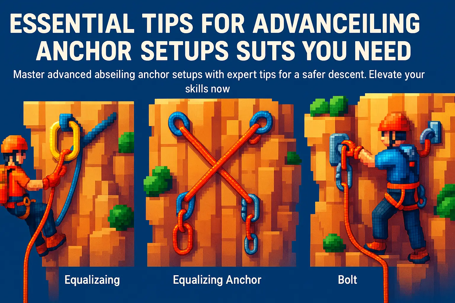 Essential Tips for Advanced Abseiling Anchor Setups You Need