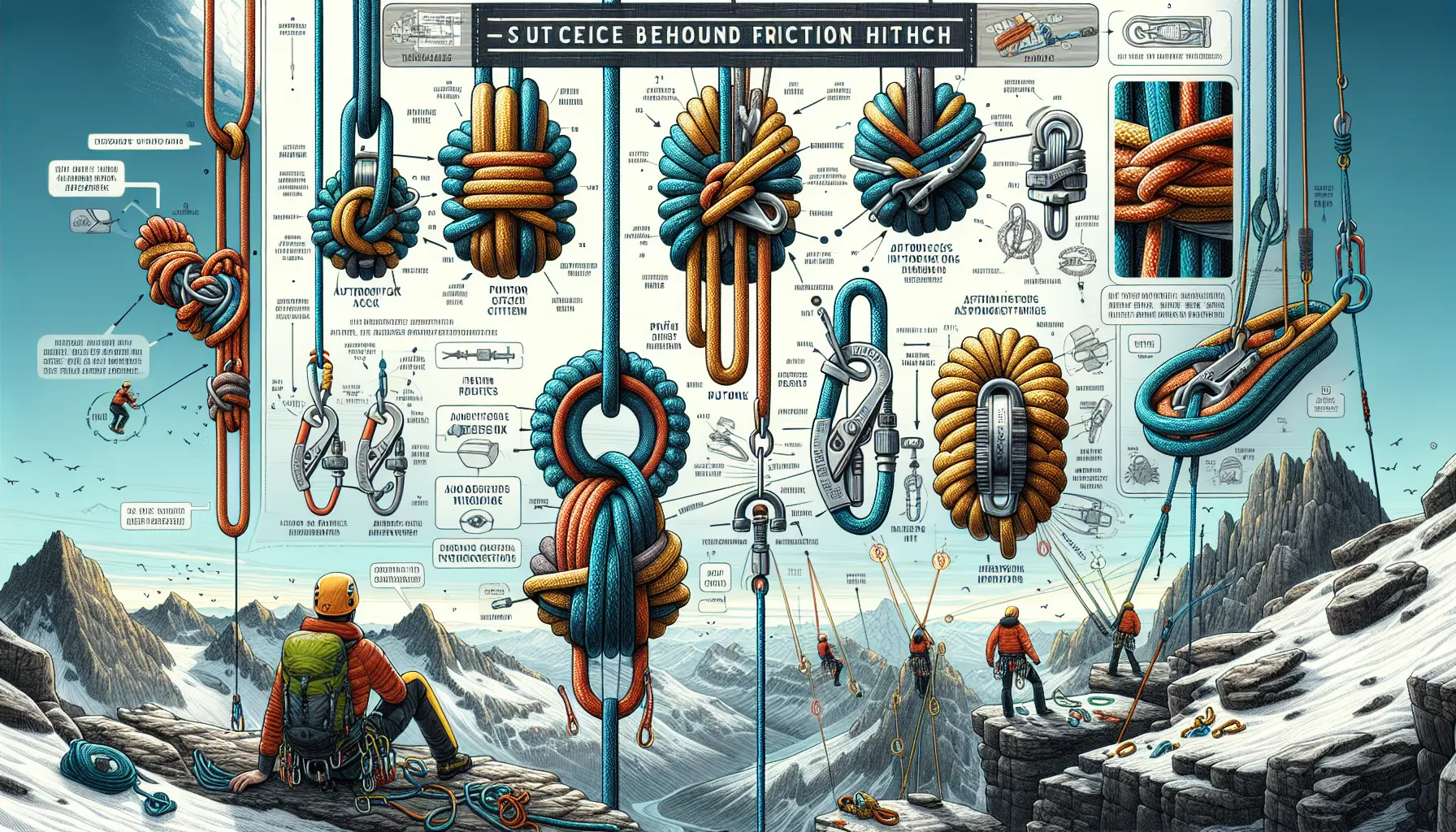 The Science of Friction Hitches Prusiks Autoblocks and Klemheists