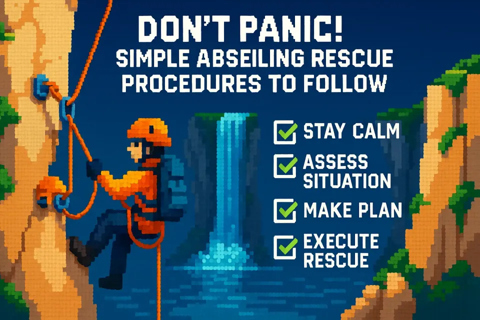 Don't Panic! Simple Abseiling Rescue Procedures to Follow